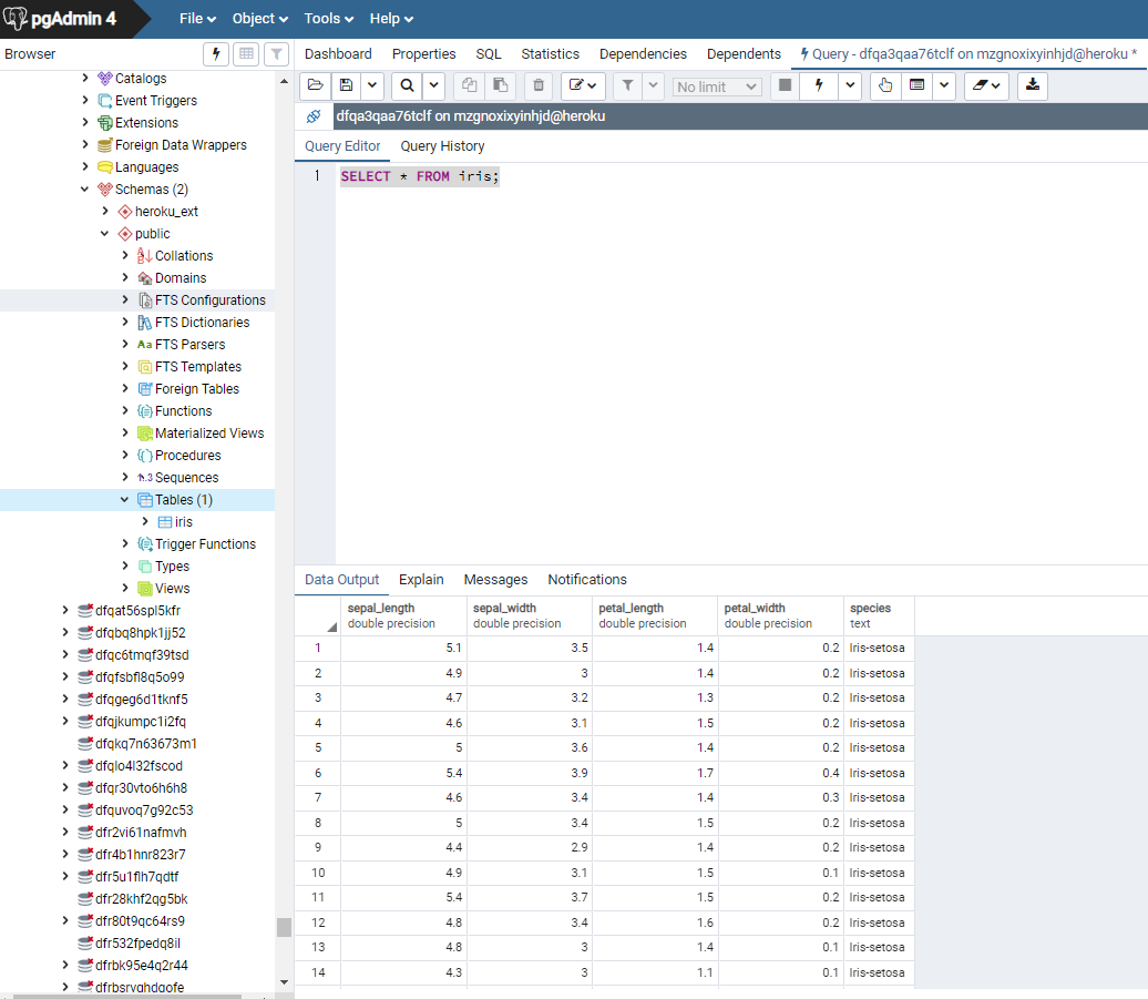 Flask Heroku Pandas Postgres 튜토리얼 Data Science Dschloe 6251